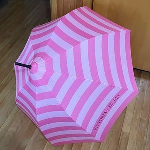 Victoria's Secret | Accessories | Rare Victorias Secret Pink Stripe ...
